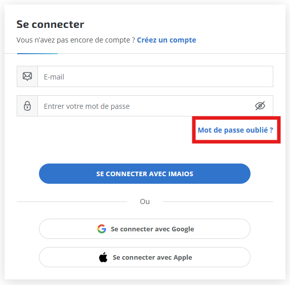 I registered using Google/Apple login but I don’t know my password ...